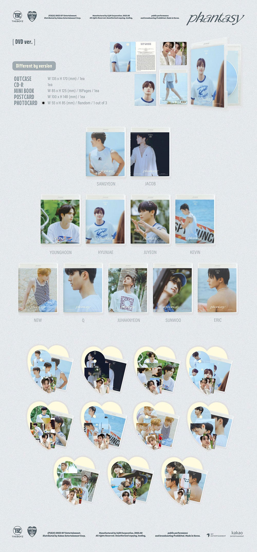 THE BOYZ - FANTASY NAVIDAD EN EL 2 DE AGOSTO ÁLBUM COMPLETO PT. 1 DVD VER. | COKODIVE