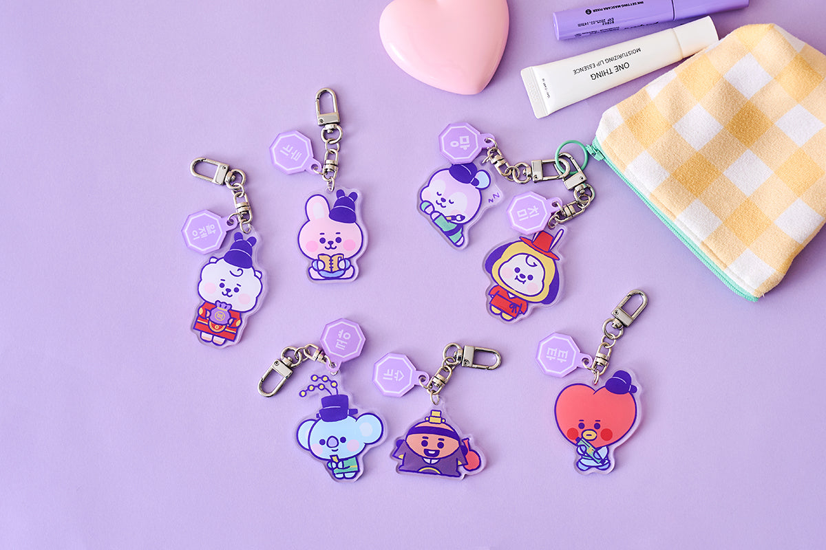 BT21 BABY ACRYLIC KEYRING K-EDITION ver.2 | COKODIVE