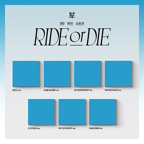 EVNNE - RIDE OR DIE 3RD MINI ALBUM DIGIPACK SET - COKODIVE