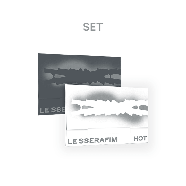 LE SSERAFIM - HOT 5TH MINI ALBUM WEVERSE SHOP GIFT WEVERSE ALBUMS VER SET | COKODIVE