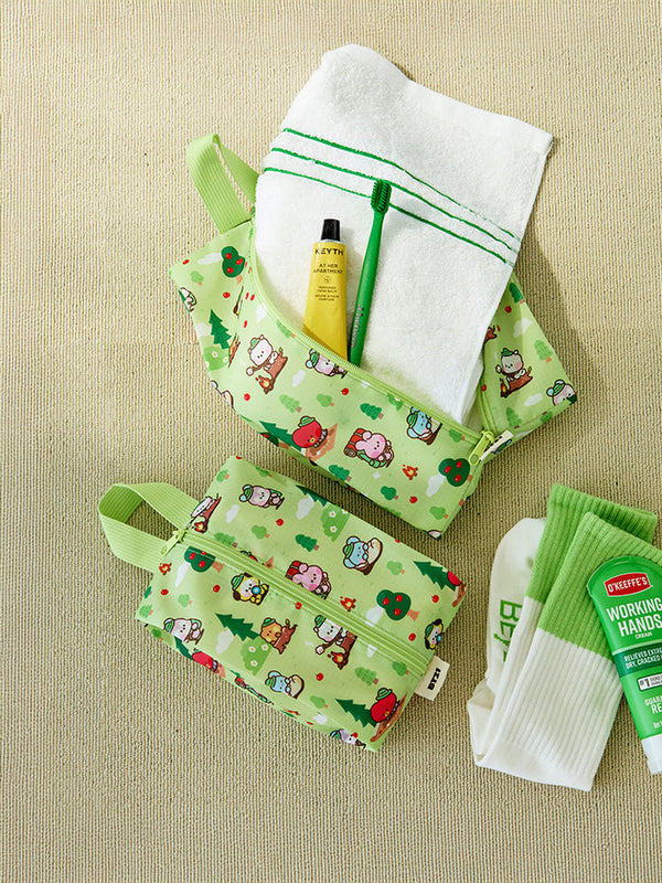 BT21 - MININI SCOUT MULTI POUCH SET (GREEN) | COKODIVE