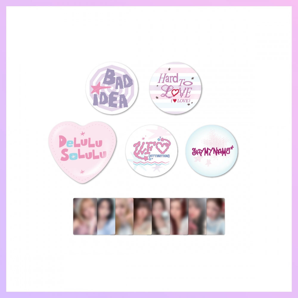 SAY MY NAME - &OUR VIBE 3RD EP ALBUM OFFICIAL MD PIN BUTTON SET | COKODIVE
