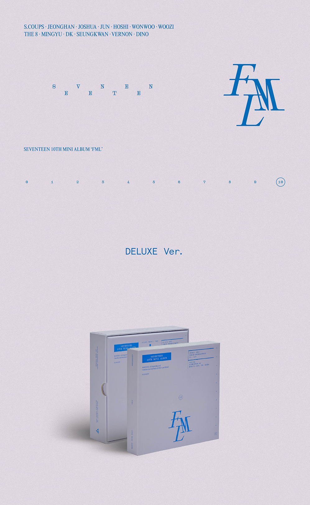 SEVENTEEN - FML 10TH MINI ALBUM DELUXE VER. | COKODIVE