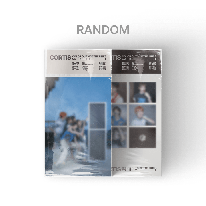 CORTIS - COLOR OUTSIDE THE LINES 1ST EP ALBUM WEVERSE SHOP GIFT WEVERSE ...