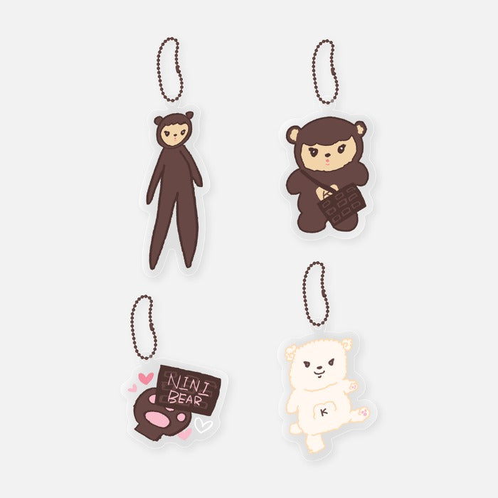 KAI - KAION SOLO CONCERT TOUR OFFICIAL MD RANDOM ACRYLIC KEY RING ...