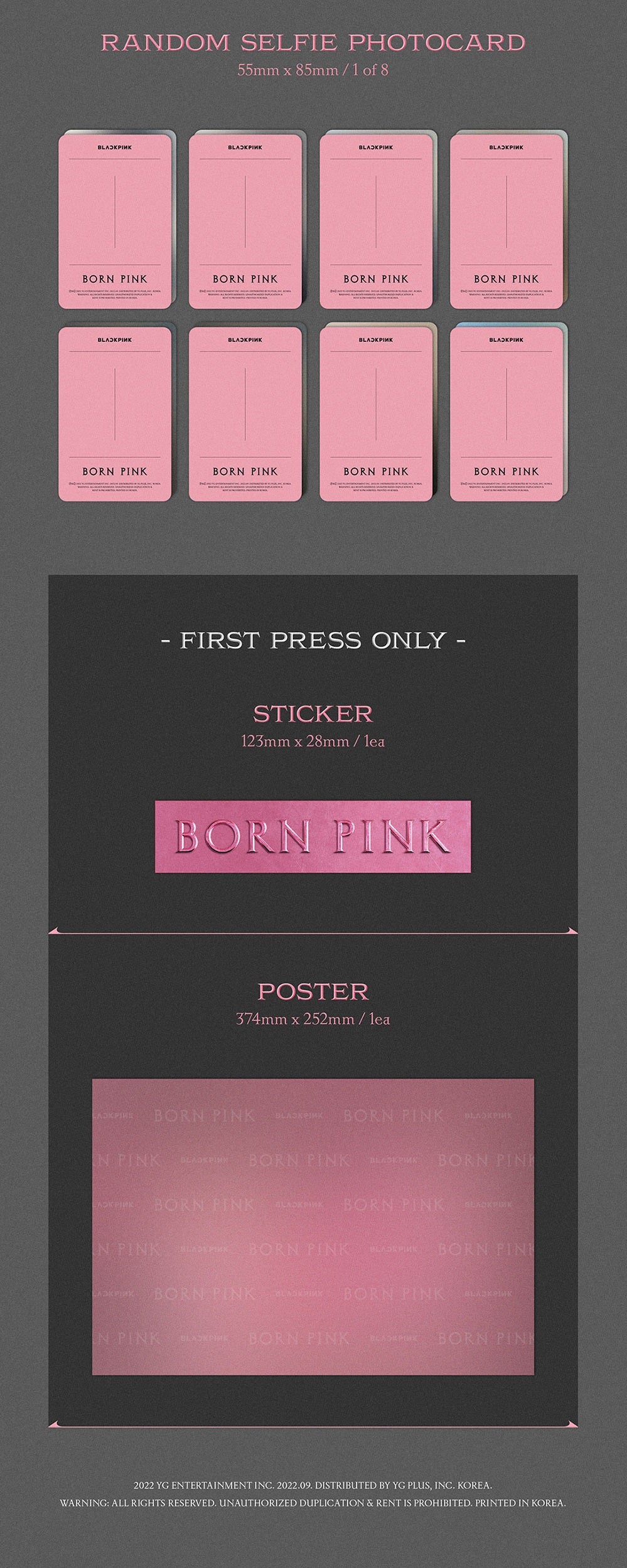 BLACKPINK - 2ND FULL ALBUM BORN PINK BOX SET VER. | COKODIVE