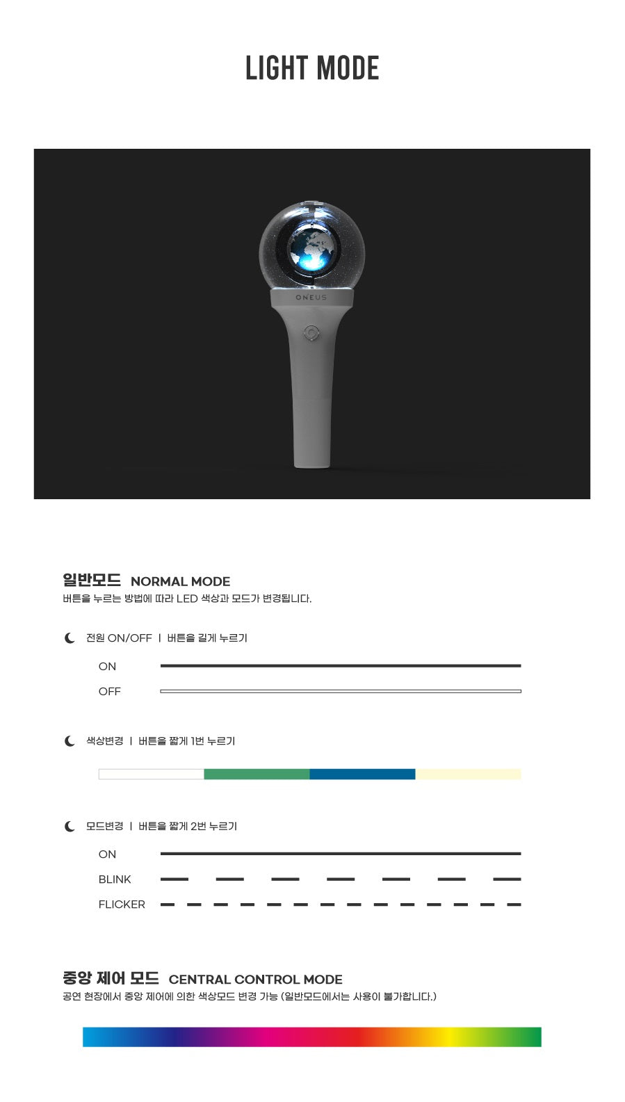 ONEUS - OFFICIAL LIGHT STICK VER.2 | COKODIVE