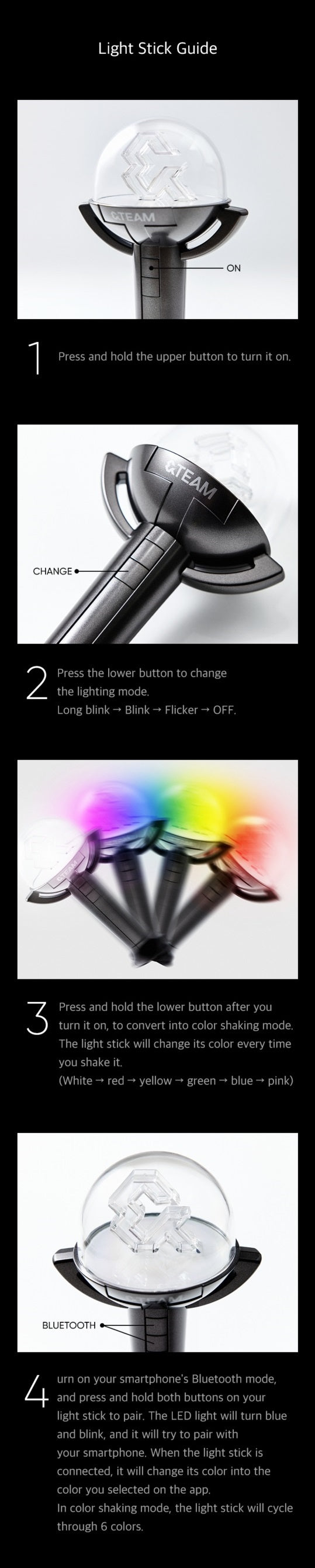 &TEAM - OFFICIAL LIGHT STICK | COKODIVE